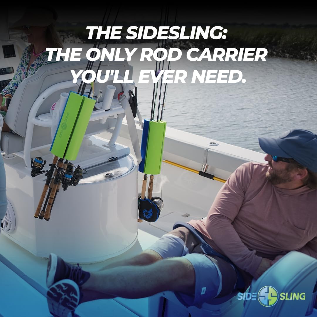 Hassle-Free And Lightweight Portable Fishing Rod Holder for Anglers